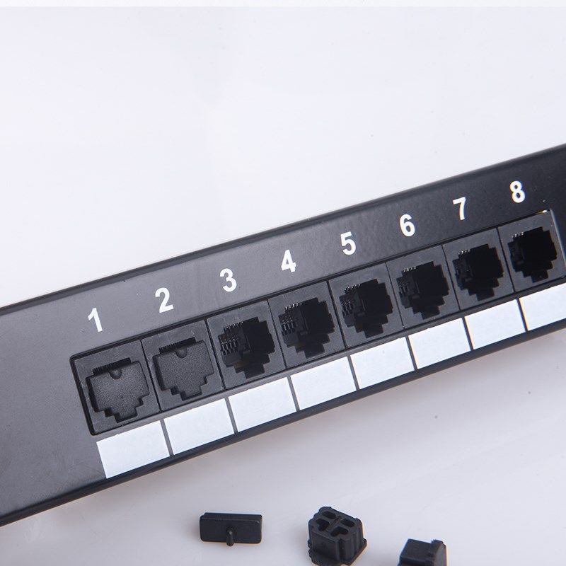 USB RJ45 RJ11防尘塞 防尘盖 可塞网络模块电话模块交换机路由器