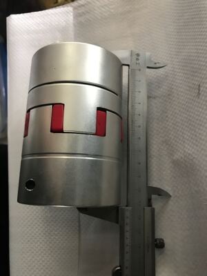 GR38铝合金D80L114梅花星型四爪联轴器数控加工中心孔20至48包邮