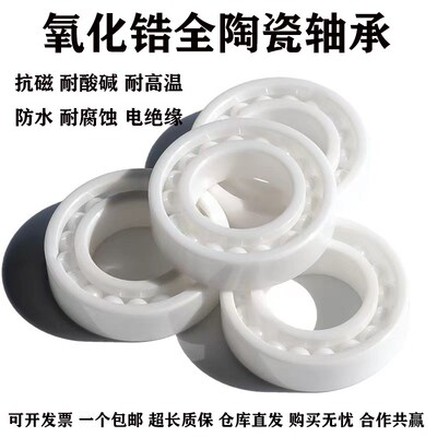 6016 6017 6018CE.PT高转速低噪音防水氧化锆全陶瓷球轴承大全