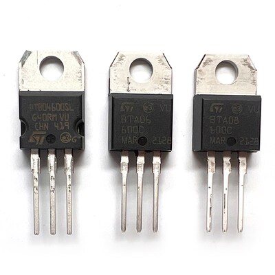 双向半导体控制整流器BTB04-600SL BTA06-600C全新原装/国产直插T