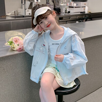 女童防晒衣夏款2026儿童外套薄 Q13460