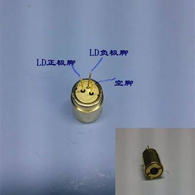 50mw半导体点状激光器件650nm红光激光模组尺寸8*11mm定位激光头