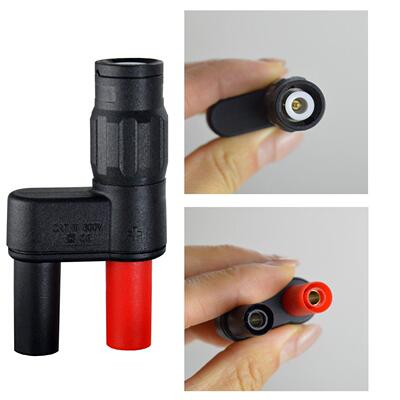 ZIPBOO M9081蕉式双连接插头公头转香BNC母头 PM9081通用于FLUKE