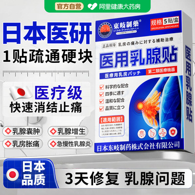 【日本医研】专为女性专研医用乳腺贴
