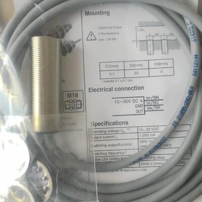 德国劳M易测LEUZE接近开关IS 23MM/25N IS203IS 230MM0M/4 5N