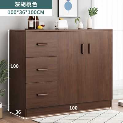 KA约餐边柜60长80 90 100 120宽36高1米厨房储物碗茶水柜客厅置物