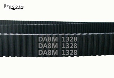 HTD 双面齿 DA8M 1328 166齿 橡胶 同步带 圆弧齿 皮带 传动带