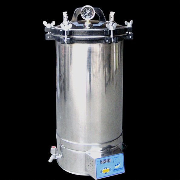 华泰 手提式压力蒸汽灭菌器(锅) YX-280D数显18L/24L缺水自动断电