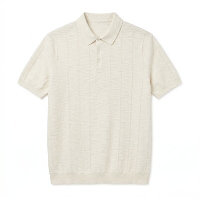 【诗颖专属】简约夏季翻领男士短袖T恤LB-2C353