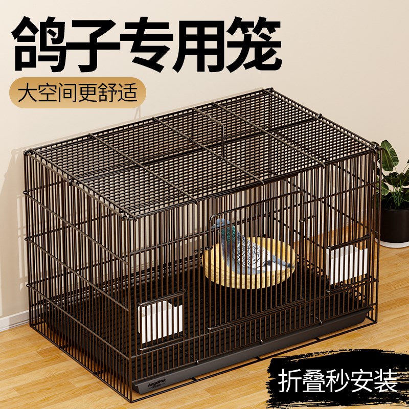 鸽子笼子家用养殖笼新型户外专用繁殖巢窝用具配对训放笼用品大全