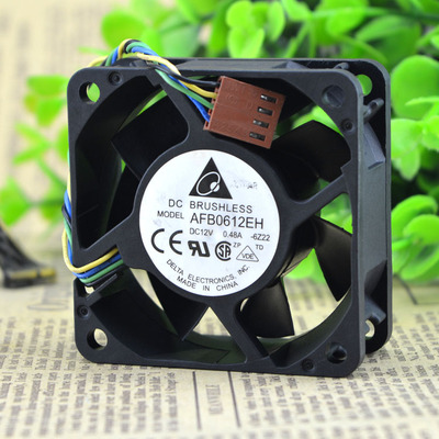 原装 台达 6025 12V 0.48A AFB0612EH 6CM/厘米PWM温控调速风扇