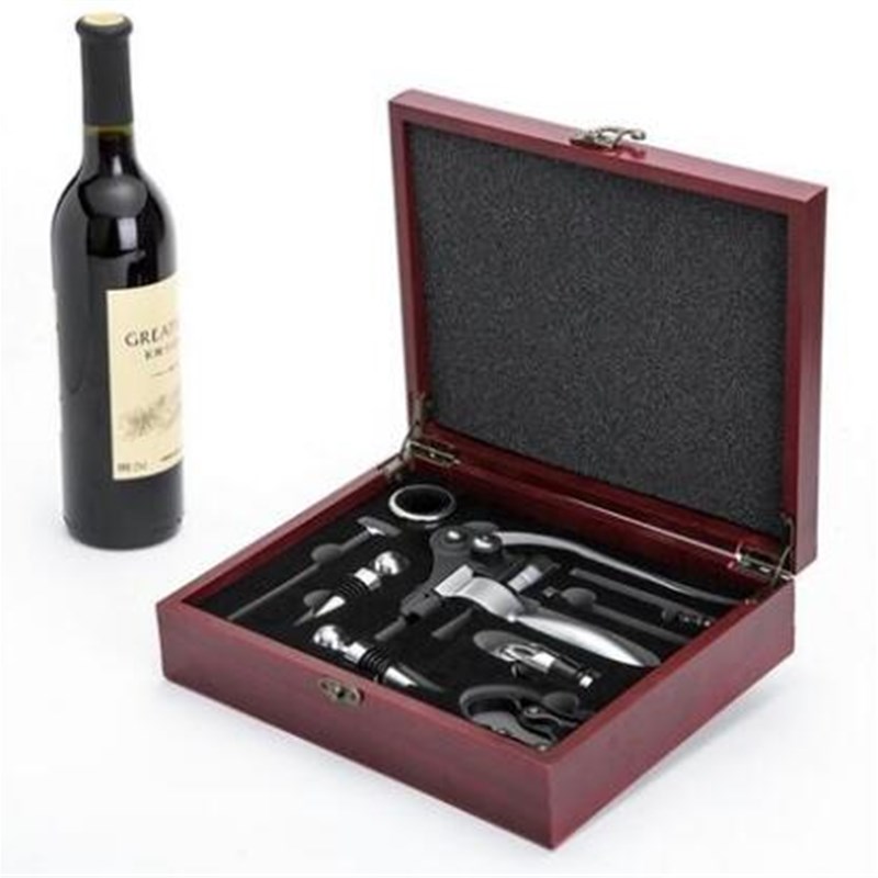 红酒开酒器酒瓶塞开酒刀多功能酒具配件真空抽气塞套装礼盒