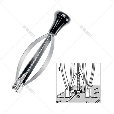 博格工具 BERGEON 30636-1 起针钳 常用型起针钳