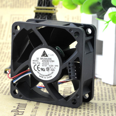 全新原装 台达 AFB0612SH 6025 DC12V 0.32A 双滚珠 四线