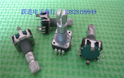 特价库存进口韩国 EC11编码器 24点带开关旋转编码开关 柄长20MM