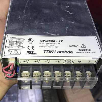 原装拆机 TDK-Lambda GWS500-12 电源 12V42A开关电源马来西亚产