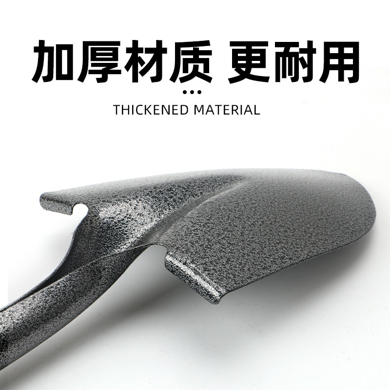 加厚铁锹铁锨农用锰钢家用种菜种花工具铁铲园艺铲子户外挖土神器