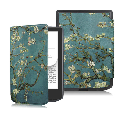 适用Pocketbook Verse磁吸翻盖保护套PB629/634休眠皮套软壳全包