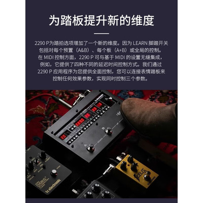 TCELECTRONIC2290PDYNAMICDIGITALDELAY动态数字延迟效单块