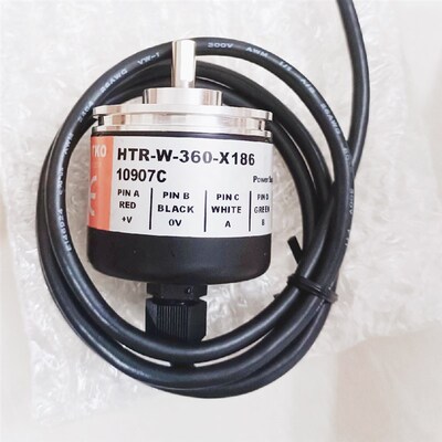 HTR-W-360-X186台湾协易冲床专用编码器实心轴360脉冲解码器
