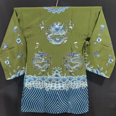 正艺戏装戏曲国太服装戏剧仿手绣老旦蟒京剧古装太后老旦蟒袍服装