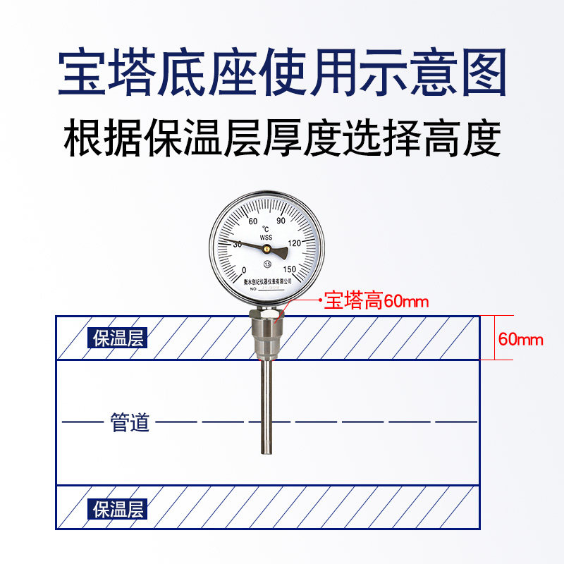 双金属温度计焊接底座M27*2宝塔底座热电偶热电阻碳钢加长焊接头