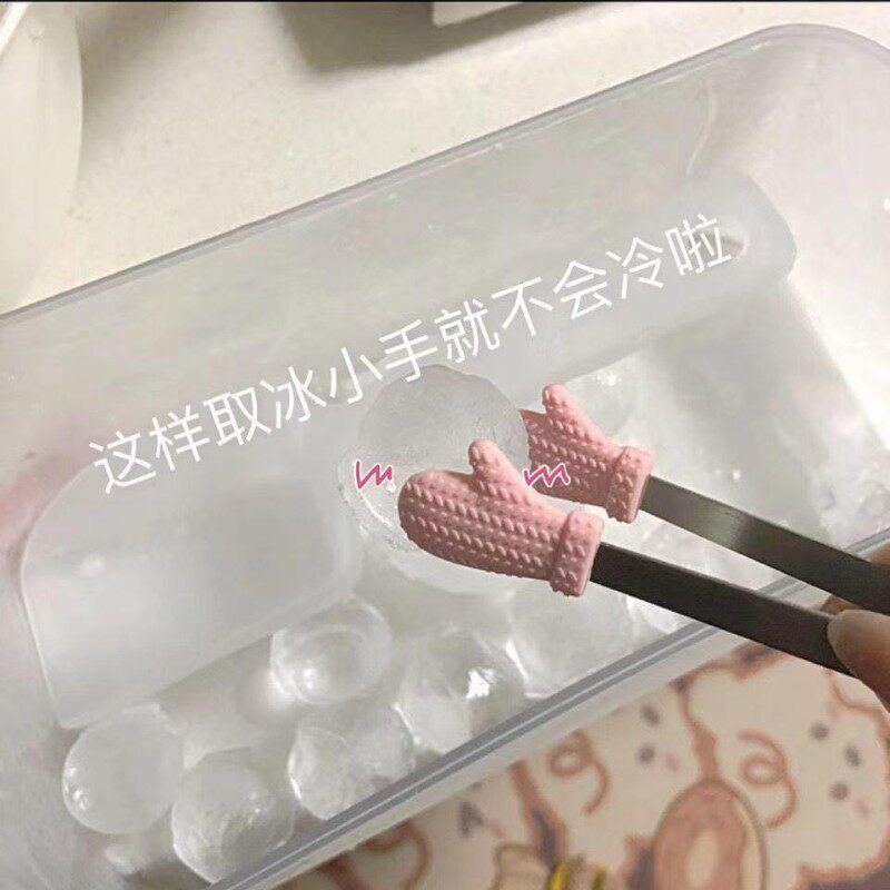 不脏手零食夹子可爱取冰夹懒人薯片夹食品夹面包夹厨房防烫小夹子