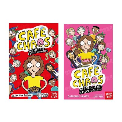 预售英文原版chaos咖啡馆2册