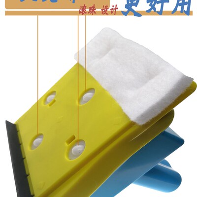 玖亮雅440mm防刮伤玻璃檫调节中空三层高楼层窗专业家用清洁器