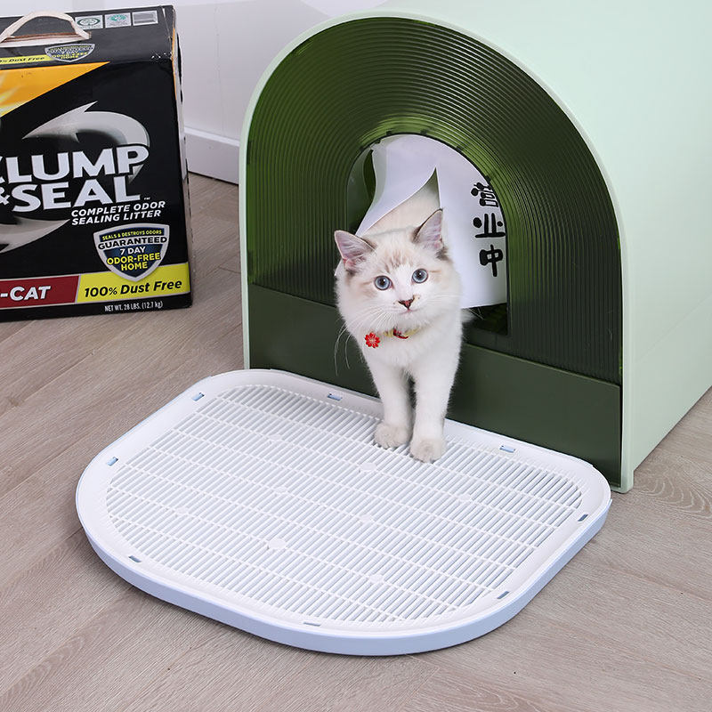 猫砂垫防带出猫砂盆防外溅垫子落砂垫控砂垫塑料网格垫猫厕所脚垫