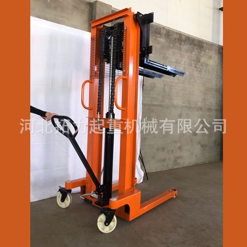 直销拓力手动升降叉车装卸搬运手动液压叉车仓储物流手动叉车堆车