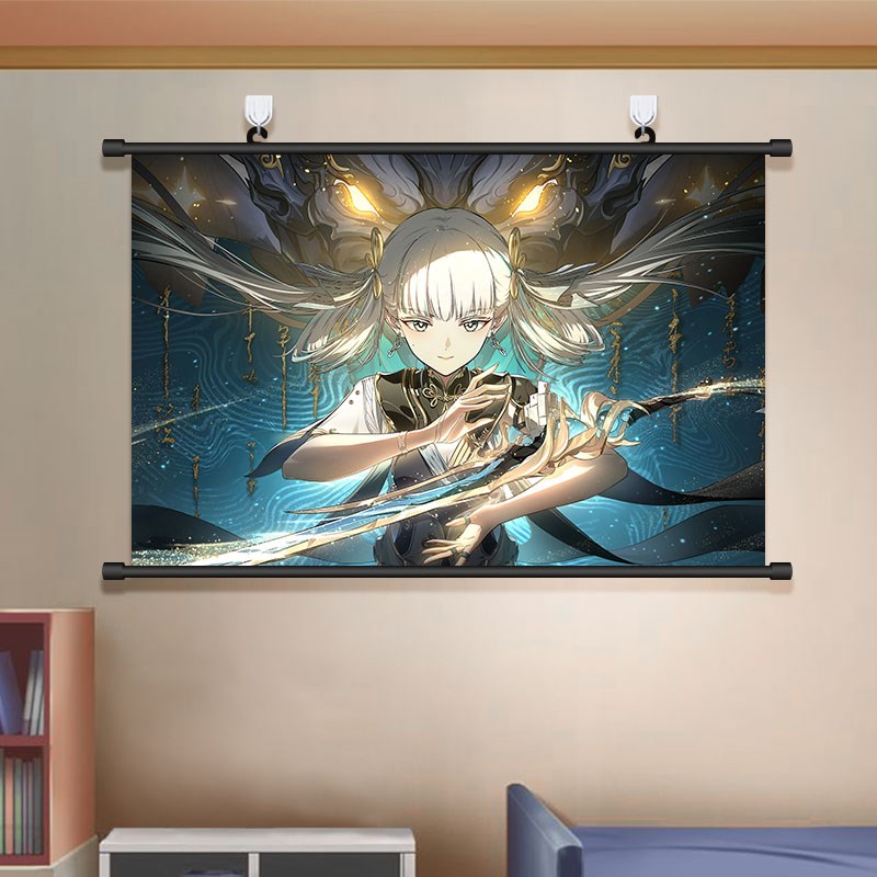 鸣潮今汐挂画海报二次元美女游戏周边动漫装饰画寝室卧室壁纸壁画
