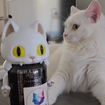 白猫黑猫罐盖饮料苏打罐盖保护器