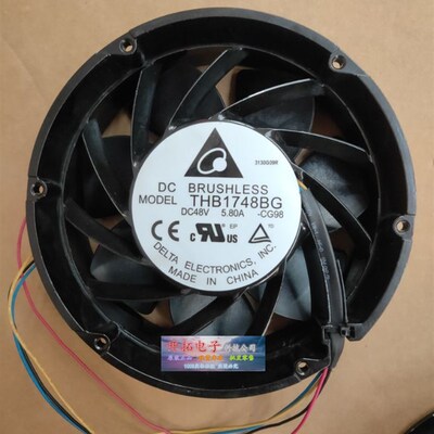原装 17251 THB1748BG-CK1S 48V 5.8A三线测速变频器散热风扇