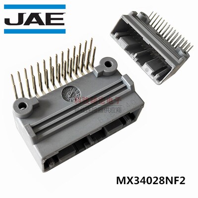 JAE原装MX34028NF2 日本进口汽车连接器28P弯针插座2024+现货