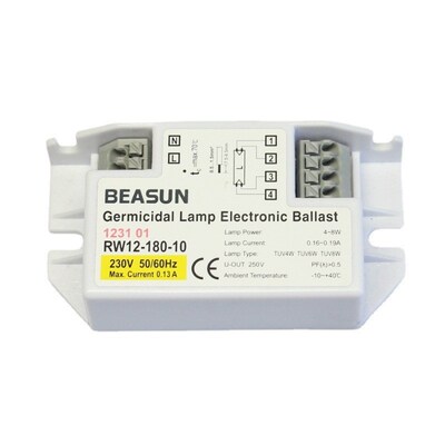 百士BEASUN 紫外灯 镇流器 RW12-180-10/RW12-180-10A 4W 6W 8W