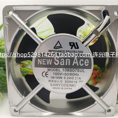 三洋 SANYO 109S005UL 109S024UL 109S075UL 109S074UL 100V 115V