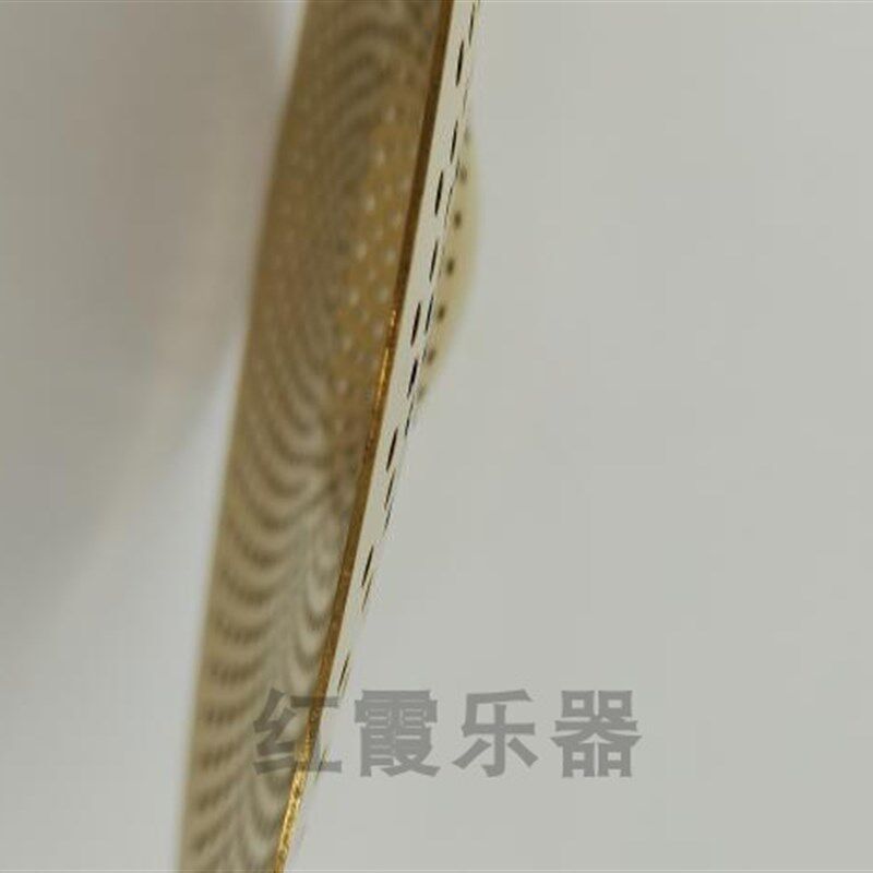 静音镲片架子鼓镲片磨砂哑光金色5片装可单张购买尺寸齐全
