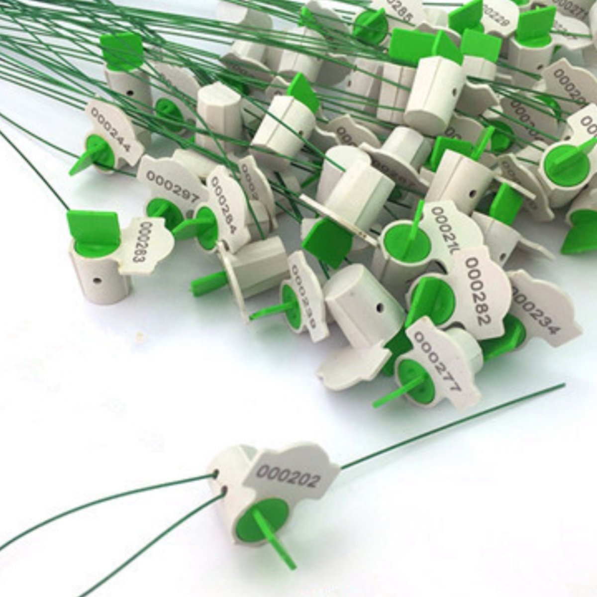 电表铅封穿线计量封一次性水表燃气表加油机防盗封签化工防拆锁扣