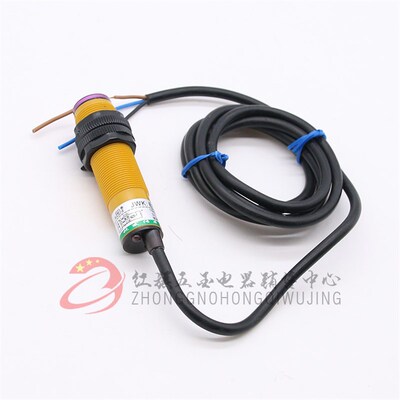 杭发远距离感测器JWK:E18-DS30C4 NPN 常开10-36V DS30PA接近开关