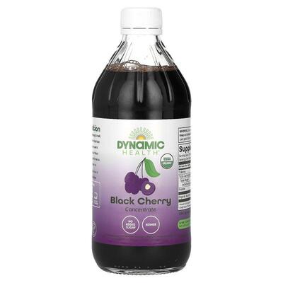 Dynamic Health,黑樱桃浓缩物，玻璃容器装，16 液量盎司（473 毫