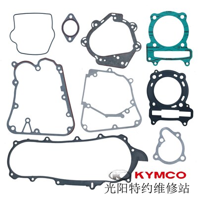 光阳原厂赛艇250 300 CT250 300上下缸垫 中修 大修垫片传动箱垫
