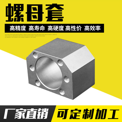 滚珠丝杆 螺母固定座DSG16HDSG20DSG25DSG32 DSG40H5010螺母座