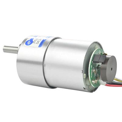 小型3530编码器12v24v微型减速高速直流马达电机 带jgb37-调速