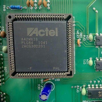 ACTEL美国IC芯片型号A42MX16 PLG84多有