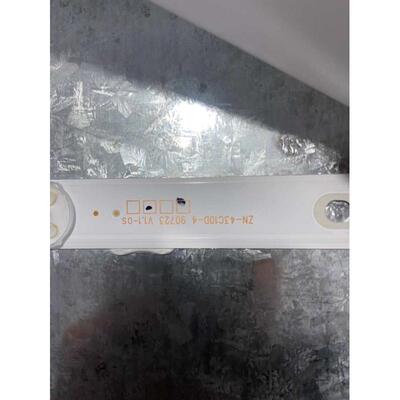 数拓科技AI43W灯条ZN-43C10D-4灯条90723 V1.1-0S背光灯10灯4条88