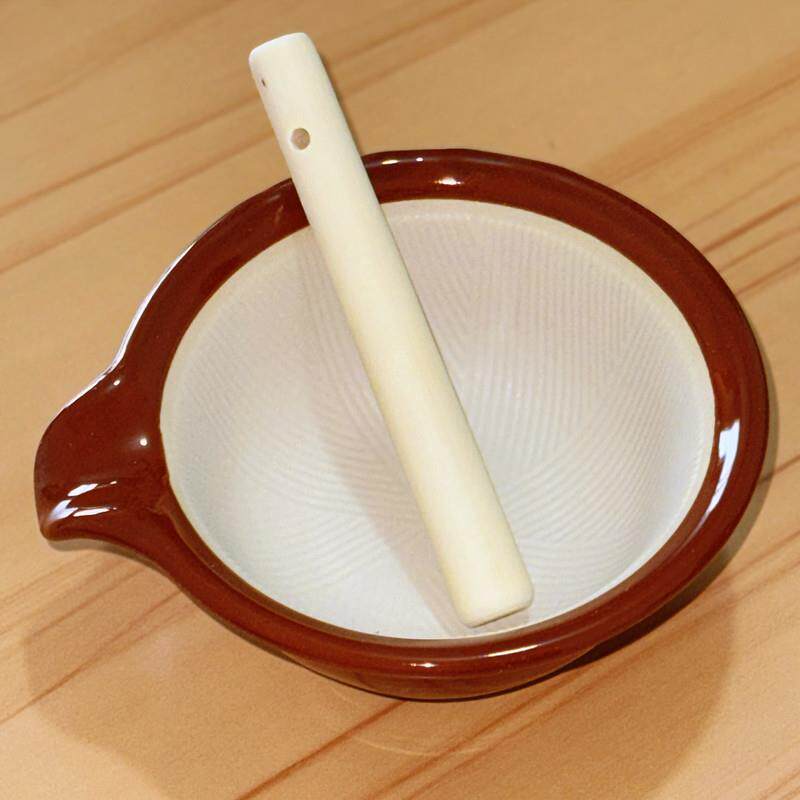 陶瓷研磨碗手动食物研磨钵 菜泥肉泥米糊宝宝婴儿辅食研磨器包邮