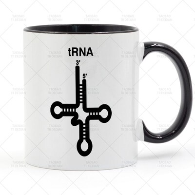 tRNA 转运RNA 生物学科研生命 马克杯 咖啡牛奶陶瓷喝水杯子