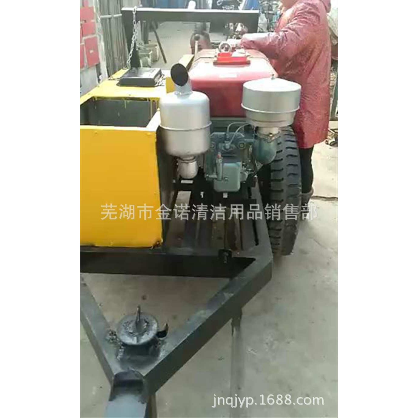 台州丽水加工牵牛掏挖式市政下水管道疏通机械设备