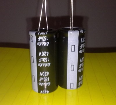 420V150UF  420V  150UF进口原装电源电容器420V150UF  18*40